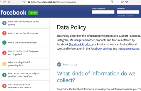 New agreements for Facebook users in UK – Haci Murat Yaman